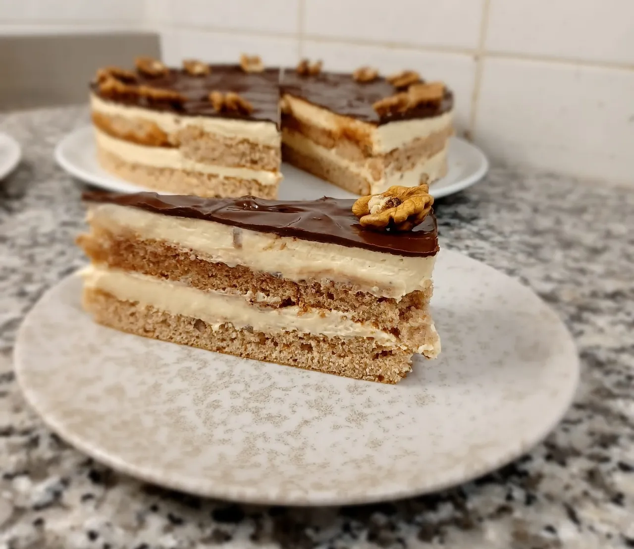 Orah i vanilija torta - Puratos